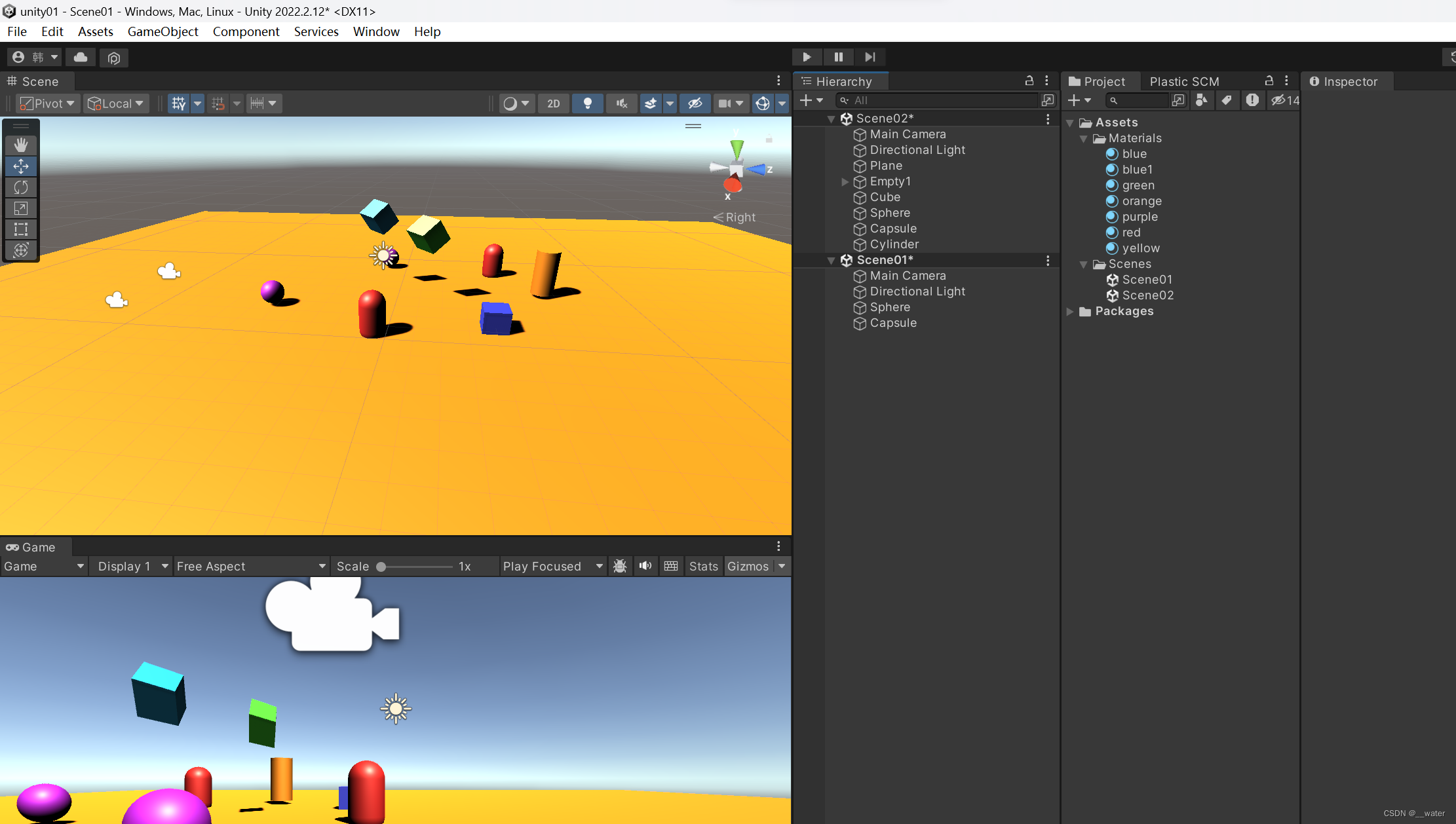 【入门-07-教程】Unity3D_游戏反射算法-CSDN博客