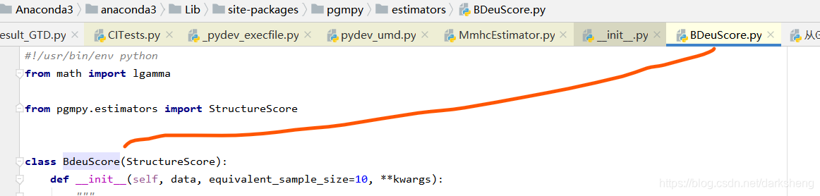 pgmpy 打分约束混合算法的时候，出现了NameError: name 'BdeuScore' is not defined-CSDN博客
