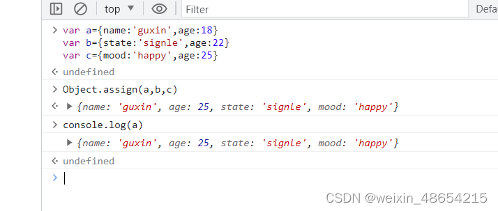 关于Object.assign用法_js,object.assign重复元素-CSDN博客