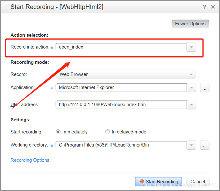 如何操作LoadRunner简单案例_hp web tours application-CSDN博客