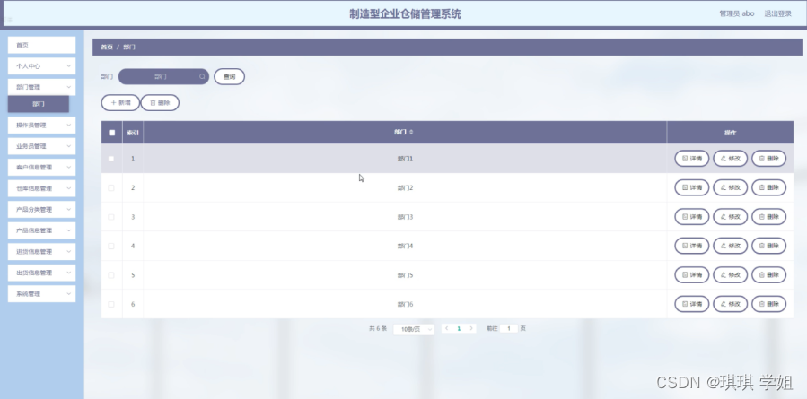 计算机毕业设计（附源码）python制造型企业仓储管理系统python仓库管理系统代码 Csdn博客