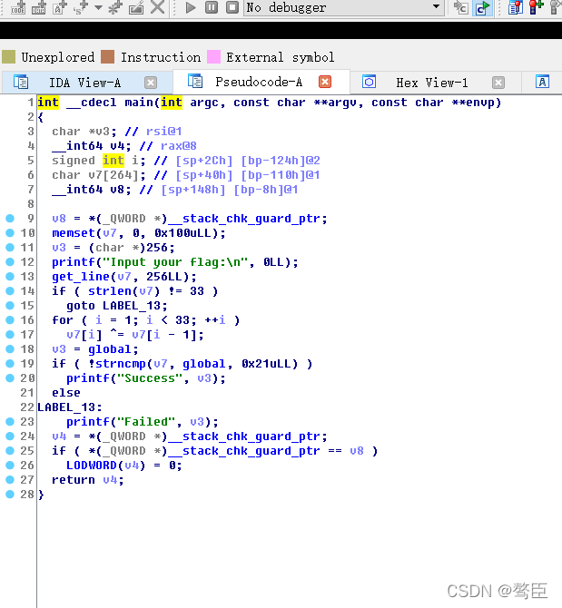 [BUUCTF]REVERSE解题记录 xor_ctf解题reverse逆向工具、xor-CSDN博客