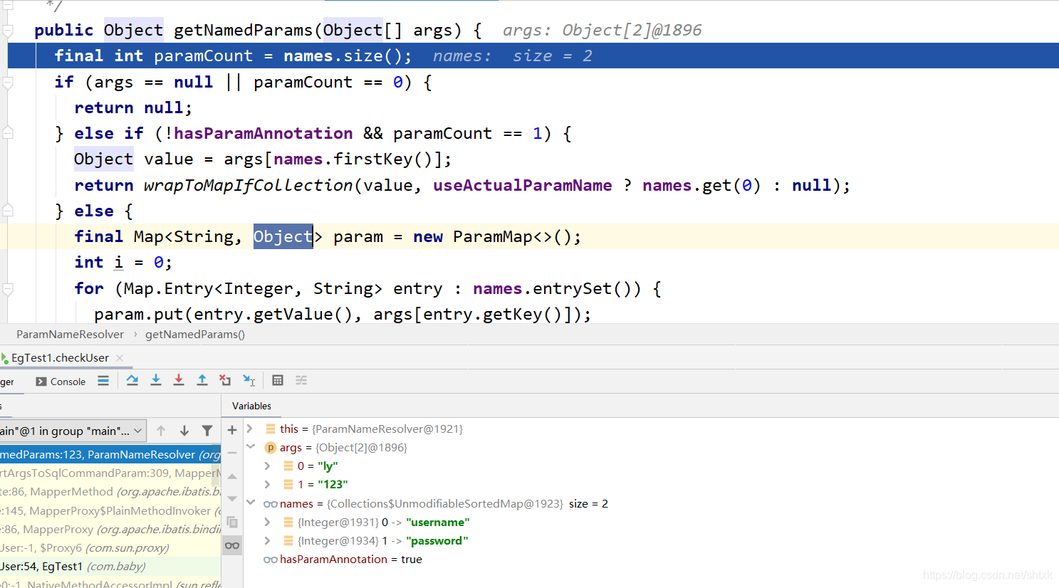 MyBatis---@param源码解析_mybatis获取@param参数值源码-CSDN博客