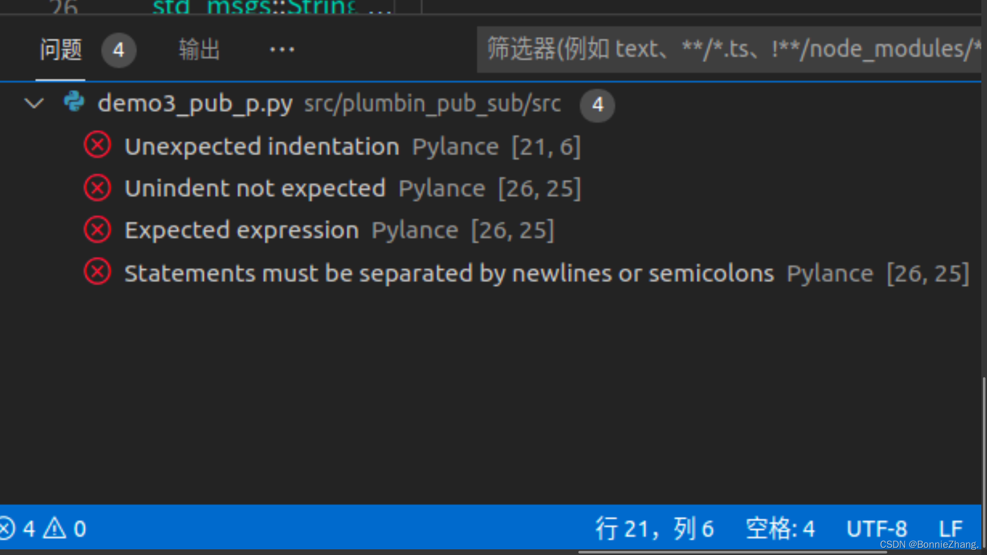 python报错：unexpected indentation-CSDN博客