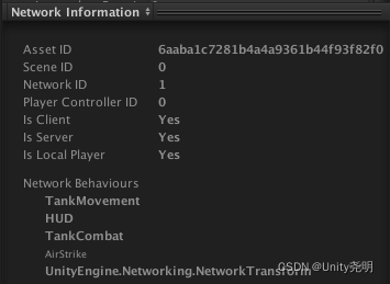 [Unity Mirror] Network Identity_mirror networkidentity 层级-CSDN博客
