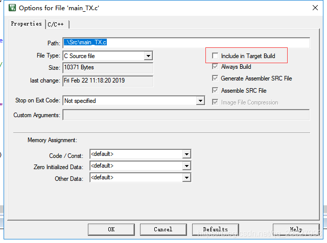 Keil常用操作_include in target build-CSDN博客