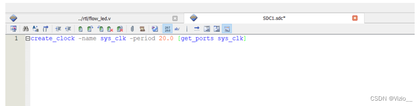 Verilog学习笔记 2时序约束文件verilog时钟约束 Csdn博客