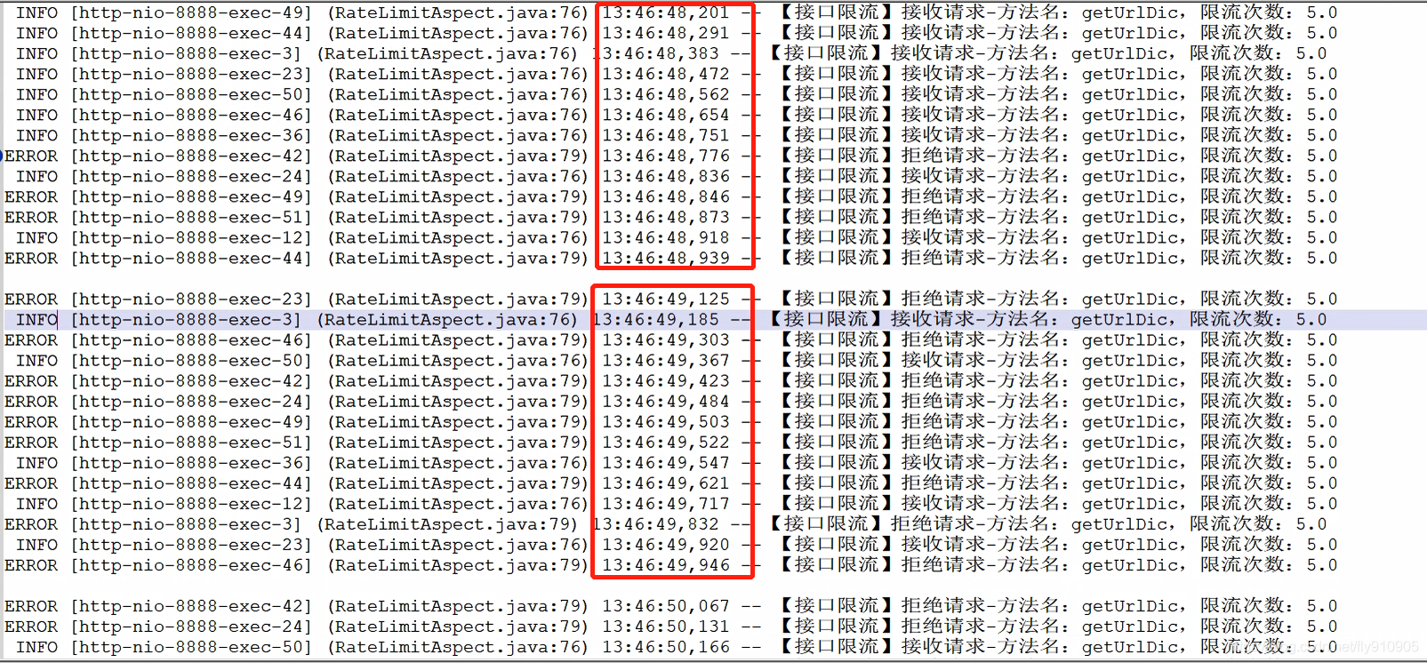 RateLimiter：限流N个请求，但允许通过了N+个请求_guava ratelimiter 请求超过限制数,依旧成功-CSDN博客