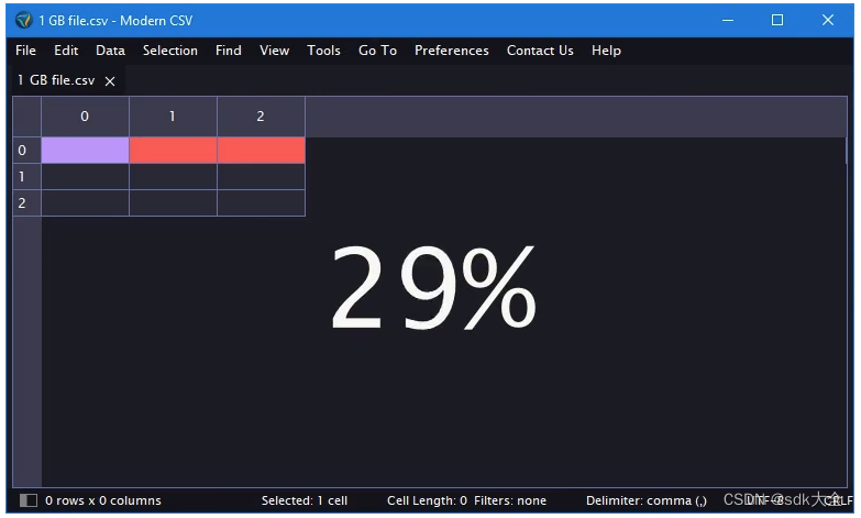 Modern CSV:大型 CSV 文件编辑器/查看器 Crack_csv编辑器-CSDN博客
