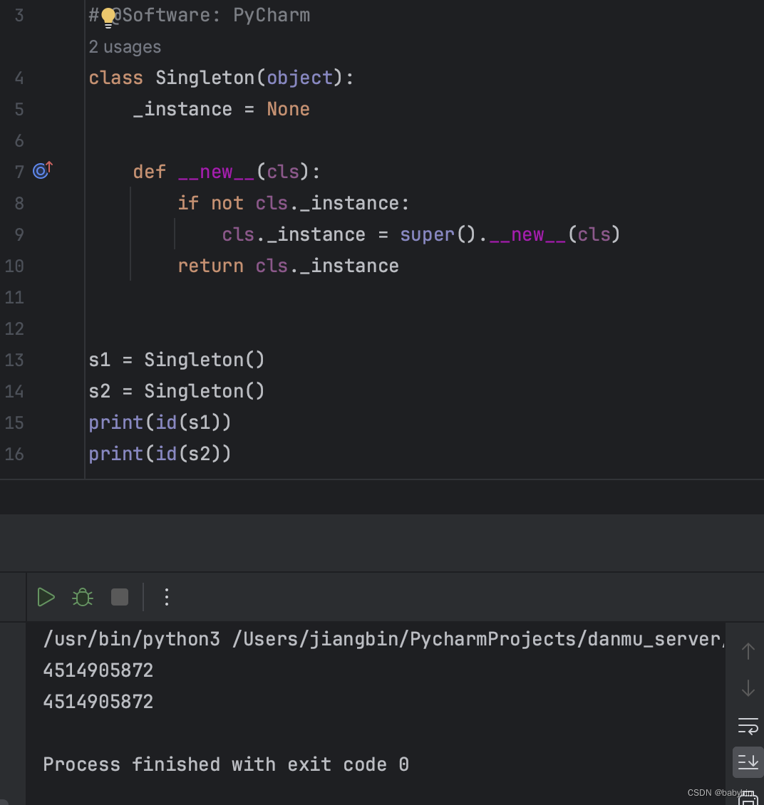 【python进阶编程】python编程高手常用的设计模式(持续更新中)python工厂模式应用场景 Csdn博客