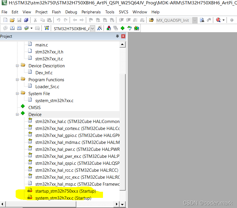 手把手系列--编写STM32CubeProgrammer的外部Flash下载算法_stm32cubeprogrammer 支持的flash ...