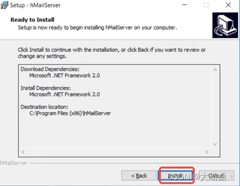 HmailServer部署应用（完整过程，含故障处理）_hmailserver完整教程-CSDN博客