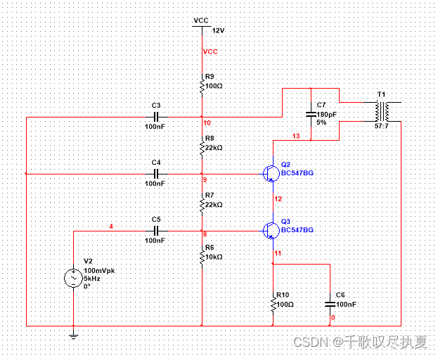Multisim：JFET混频器设计（含完整程序）_multisim混频模块-CSDN博客