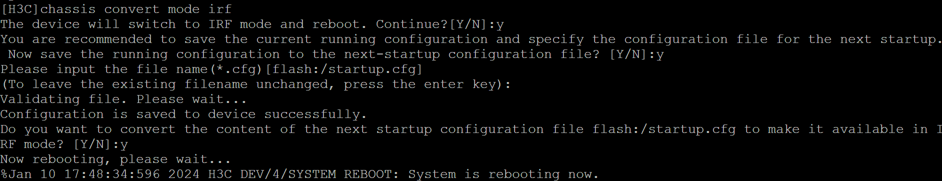 H3C交换机链路聚合和设备堆叠（IRF）_h3c irf堆叠 端口聚合-CSDN博客