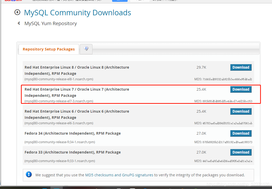 Linux上使用yum进行安装Mysql_yum repolist all | grep mysql-CSDN博客