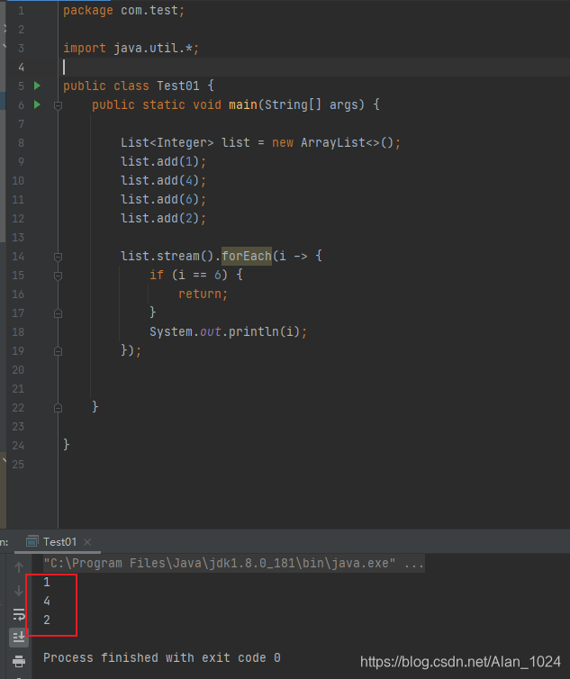 Lambda表达式forEach如何跳出循环_lanbda 表达式结束循环-CSDN博客