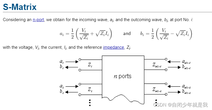 CST normalize S-parameter to given impedance_s parameter to z parameter calculation-CSDN博客
