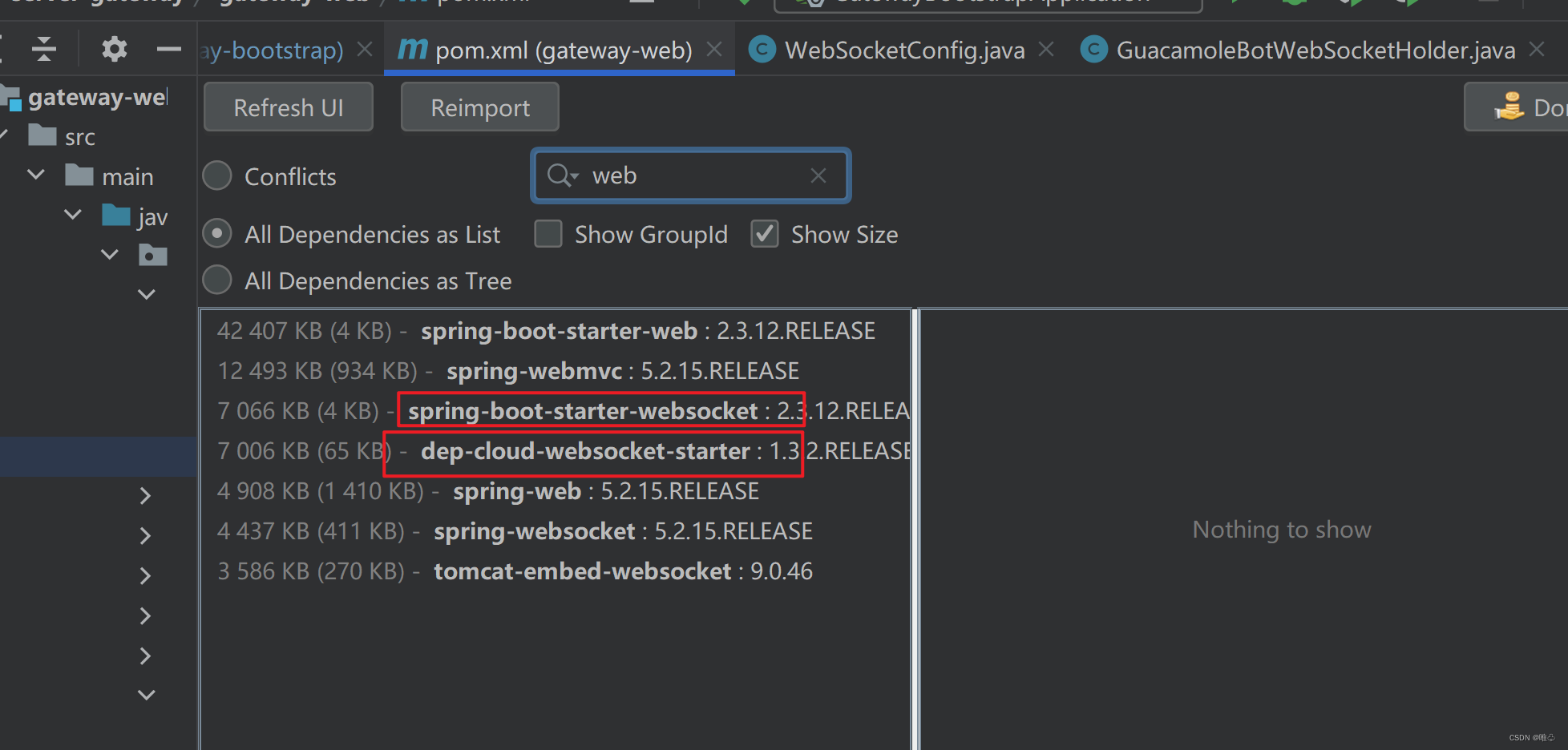 SpringBoot引入WebSocket依赖报ServerContainer no avaliable_javax.websocket.server.servercontainer not ...