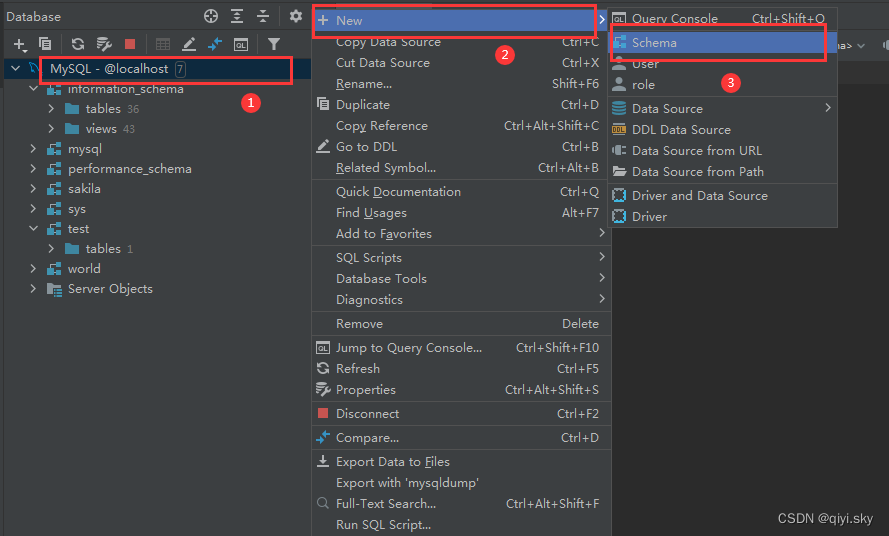 MySQL数据库——图形化界面工具（DataGrip），SQL（2）-DML（插入、修改和删除数据）_datagrip删除数据库-CSDN博客