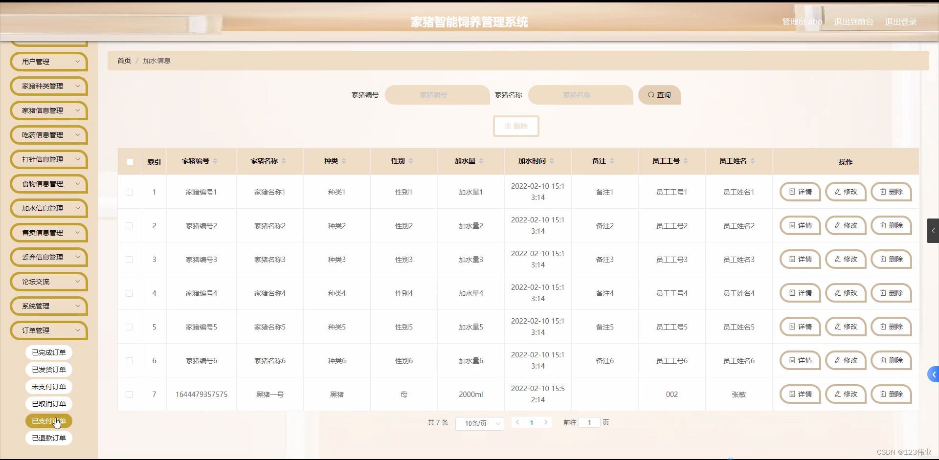 ssm毕设项目家猪智能饲养管理系统wt2ah（java+VUE+Mybatis+Maven+Mysql+sprnig）_猪养殖ssm-CSDN博客