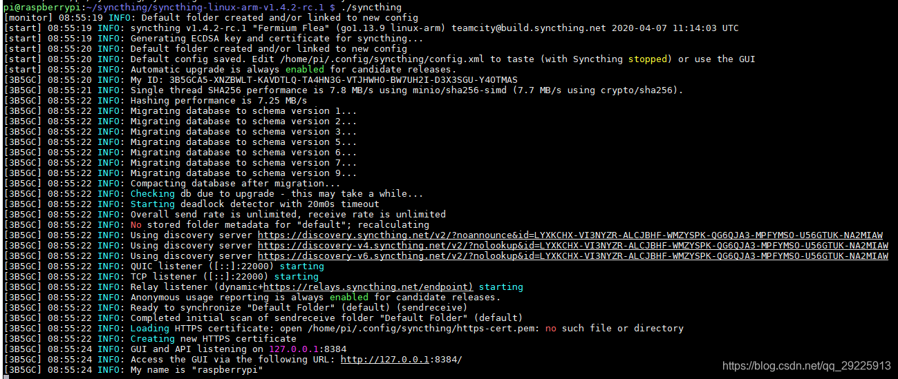 手把手教你搭建入门级免费私有云盘NAS——基于syncthing——基础篇（树莓派、PC机）_syncthing nas-CSDN博客