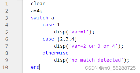 MATLAB学习_matlab elseif-CSDN博客