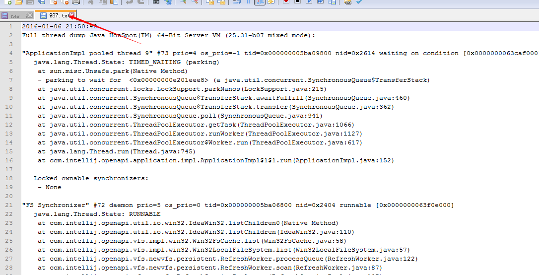 java自带的工具Jstack截取进程中的堆栈信息_java jstrace-CSDN博客