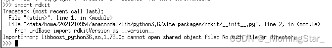 关于Conda中Rdkit报错ImportError:无libboost_python动态库问题解决方法--安装至指定目录_conda安装libboost-CSDN博客