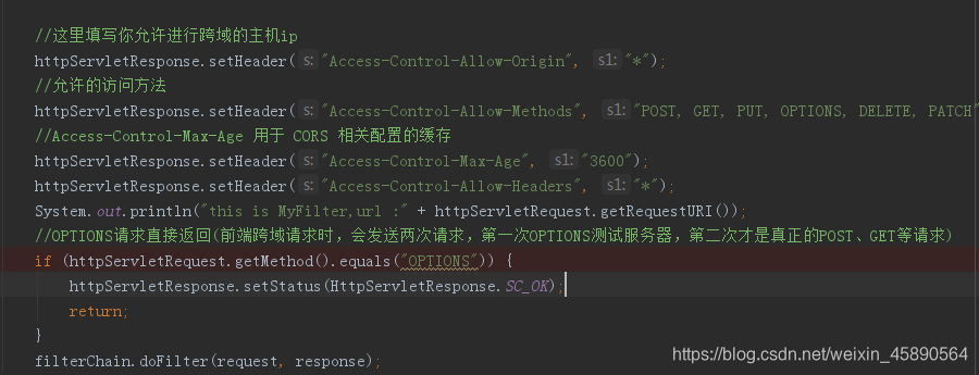 Response to preflight request doesn‘t pass access control check: It does not have HTTP ok status ...