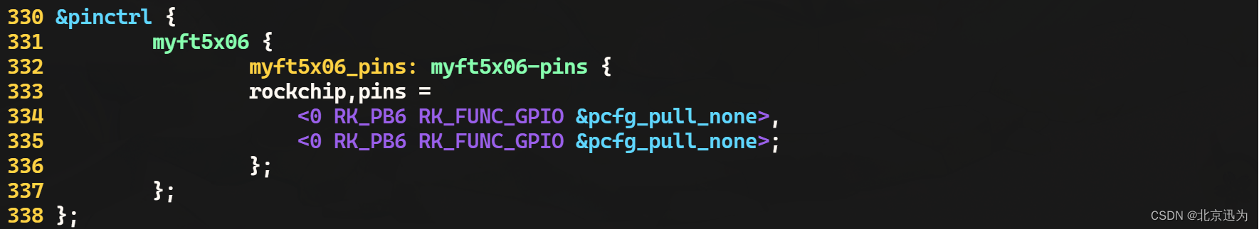 RK3568驱动指南｜第十五篇 I2C-第173章 完善FT5X06设备节点和驱动_ft5x06 驱动 kernel 4.9-CSDN博客
