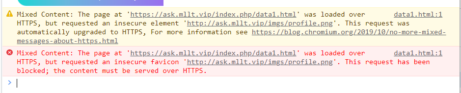 【WEB前端】【报错解决】This request has been blocked; the content must be served over HTTPS....-CSDN博客