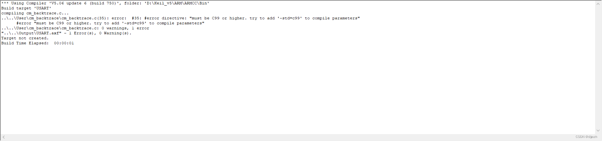 STM32 在 keil 环境下如何使用 cm_backtrace进行错误追踪_cmbacktrace-CSDN博客