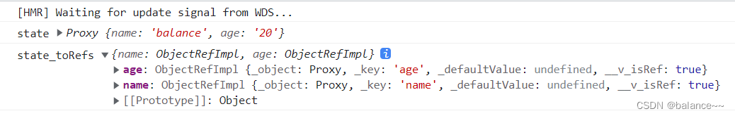 Vue3 — toRefs、ref_vue3未被定义的数据不能用拓展运算符吗-CSDN博客