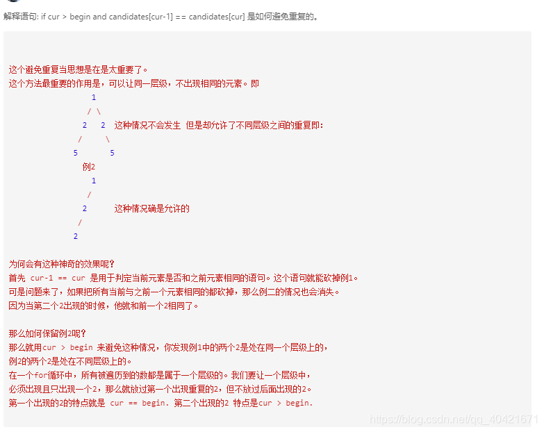 Leetcode 回溯 40 组合总和 Ii给定一个数组candidates和一个目标数target找出candidates中所有可以使数字和 Csdn博客