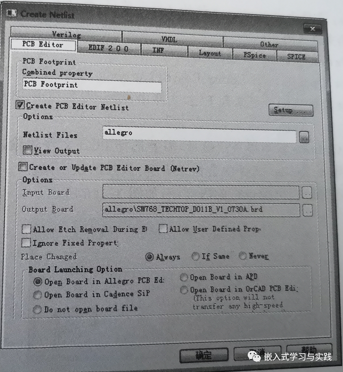 cadence OrCAD原理图输出-Netlist（网表）文件_orcad导出网表-CSDN博客
