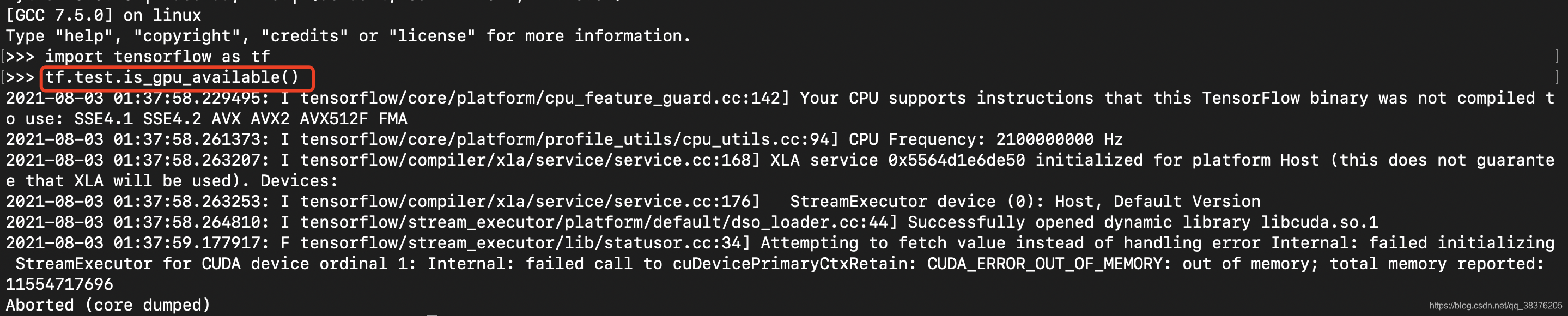 查看cuda cudnn version以及安装对应的tensorflow_tensorflow代码查看cuda和cudnn的版本-CSDN博客