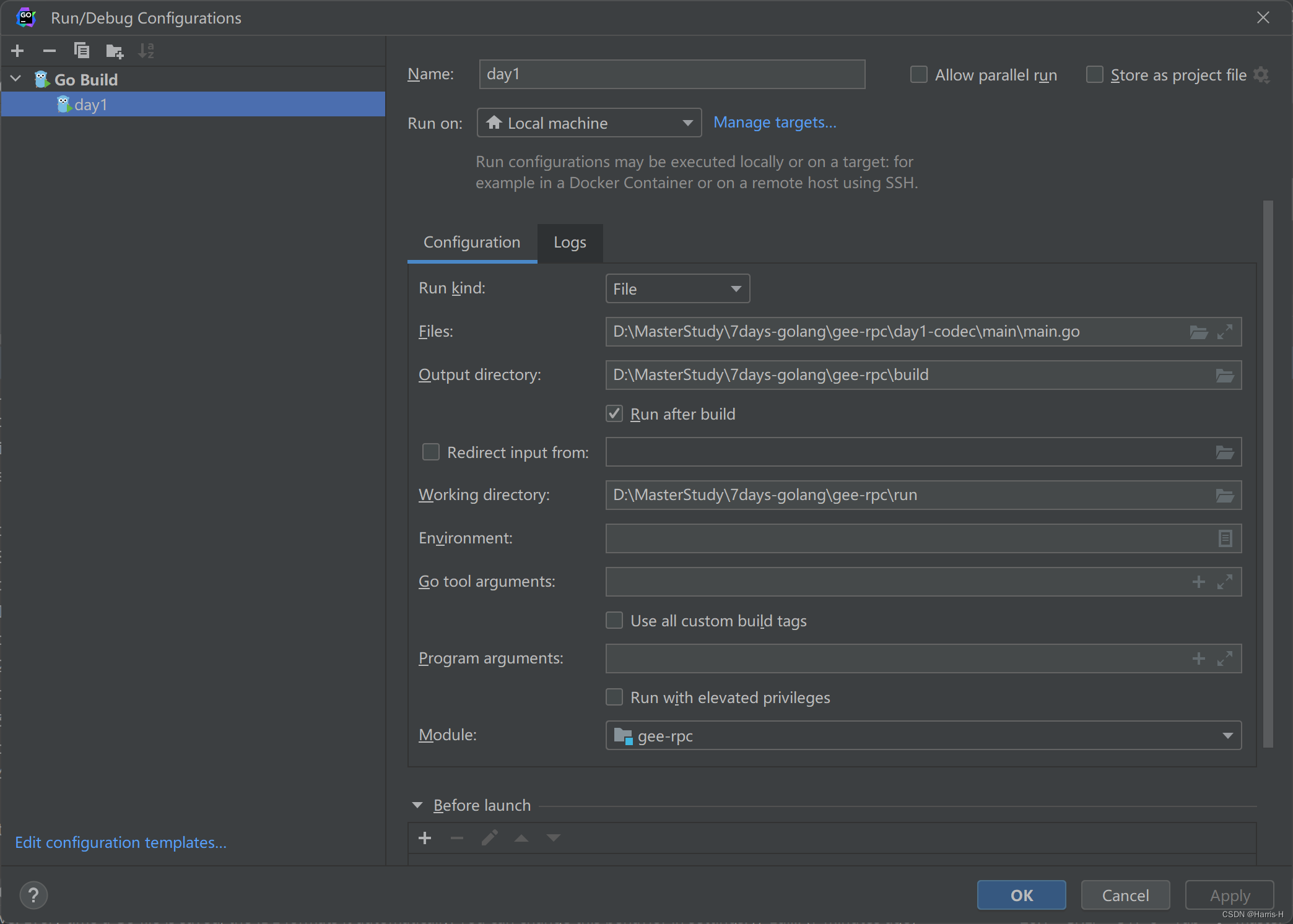 Golang手写RPC框架(day1)_golang 手写rpc-CSDN博客