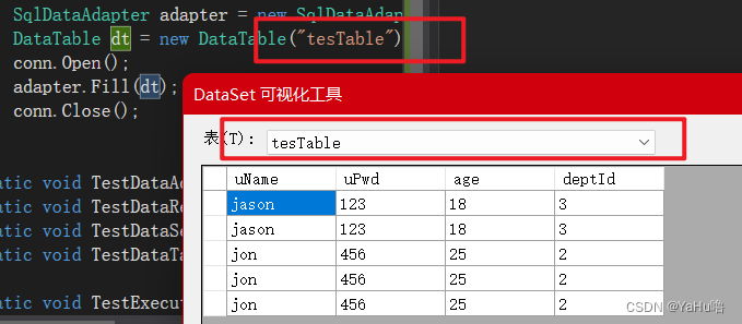 使用sqldataadapter填充数据sqldataadapter Fill Csdn博客 2778