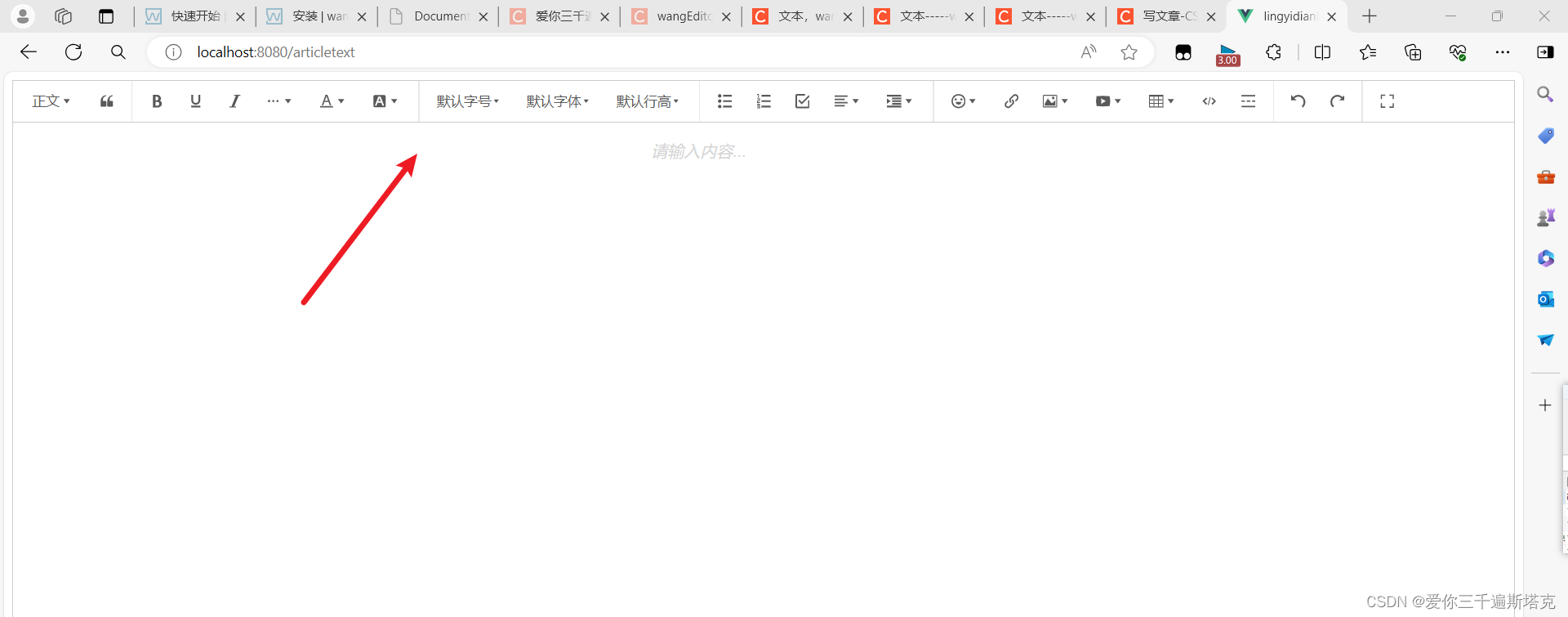 文本，wangEditor使用汇总_wangeditor cannot get upload server address-CSDN博客