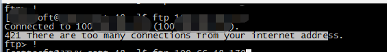 问题解决：ftp并发读取文件内容时，会出现ftp连接数过多，进而导致读取文件出现问题_ftpcloseconnection跟ftp总文件数-CSDN博客