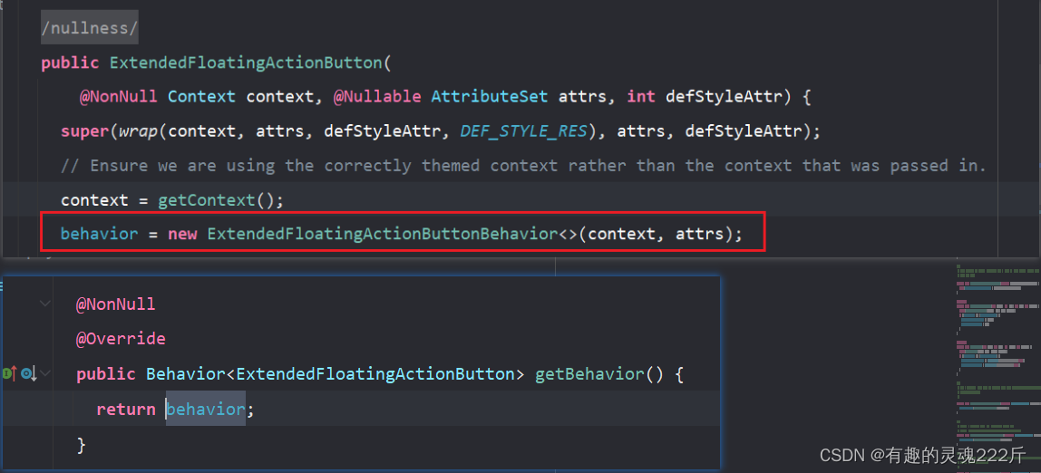 扩展ExtendedFloatingActionButton滚动收缩展开行为-CSDN博客