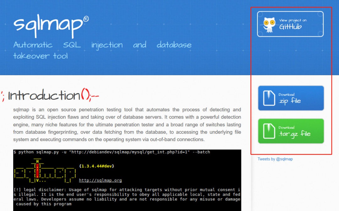 安全测试必备工具 —— Sqlmap 安装及基本应用!python Sqlmappy U Csdn博客