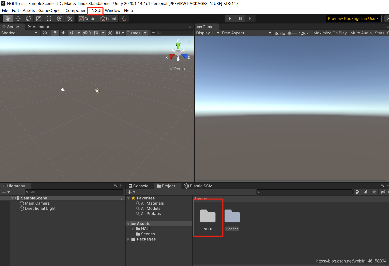 Unity学习_NGUI的安装与结构_unity flexible-CSDN博客