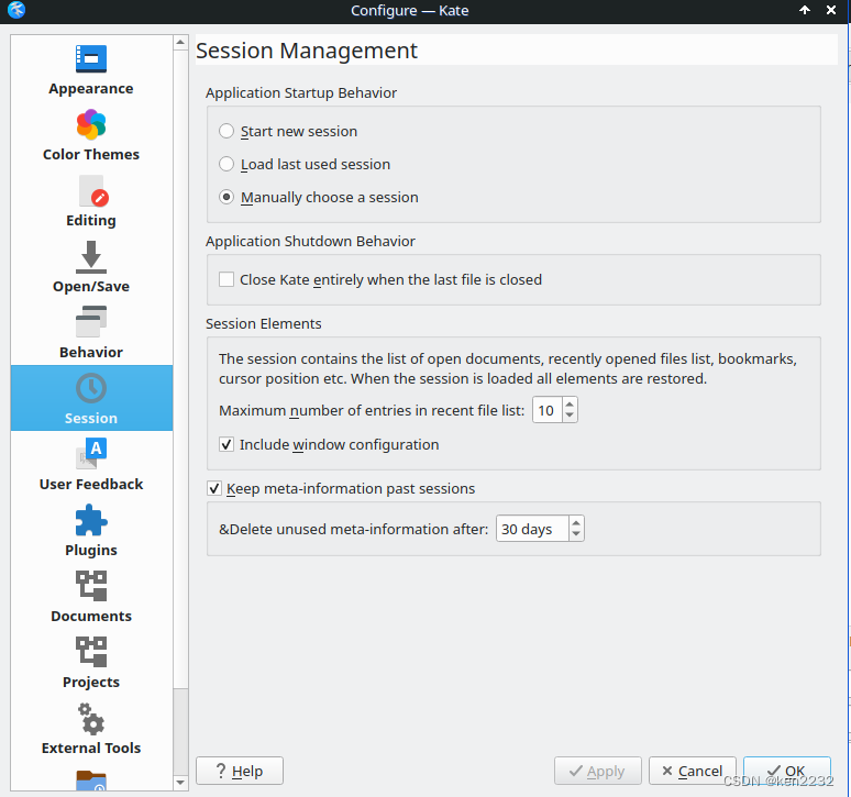 kate 跨平台KDE文本编辑器使用方法 汇集_kate编辑器-CSDN博客