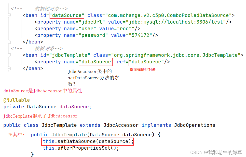 Java学习笔记：Spring jdbcTemplate学习_spring jdbctemplate java项目-CSDN博客