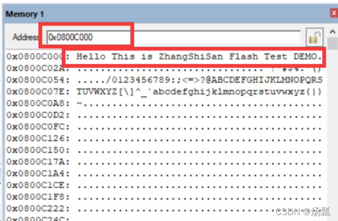 使用STM32进行flash的读写_keil怎么看flash里面的内容-CSDN博客
