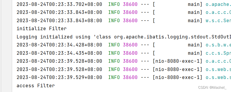 Spring Boot 3.1.2版本使用javax.servlet.Filter时，发现Filter不起作用_springboot3 ...