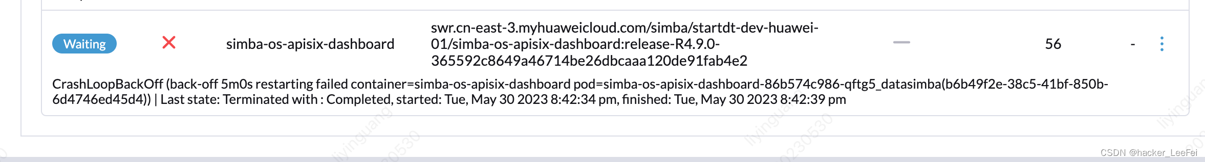 rancher pods Crashloopbackoff 问题解决办法一_crashloopbackoff怎么解决-CSDN博客