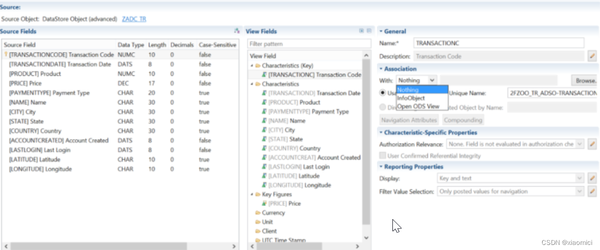 拆解Open ODS View和HANA Composite Provider-CSDN博客