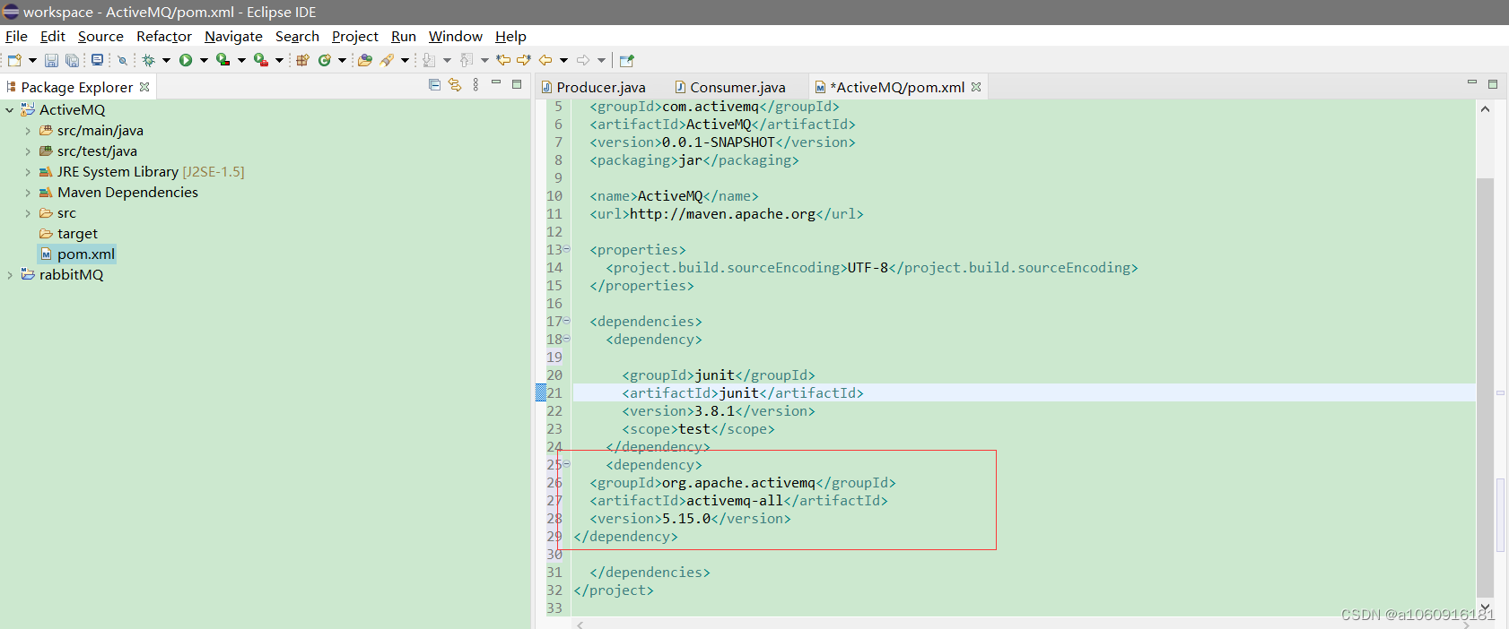 Java访问ActiveMQ实例_java连接activemq-CSDN博客